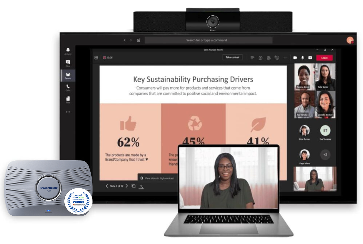 ScreenBeam Flex: Unlocking Seamless Microsoft Teams Room Collaboration